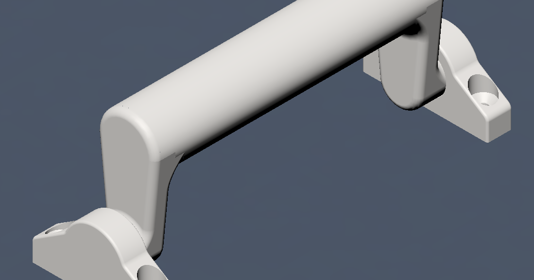 Sturdy Foldable Carry Handle by jattie | Download free STL model ...