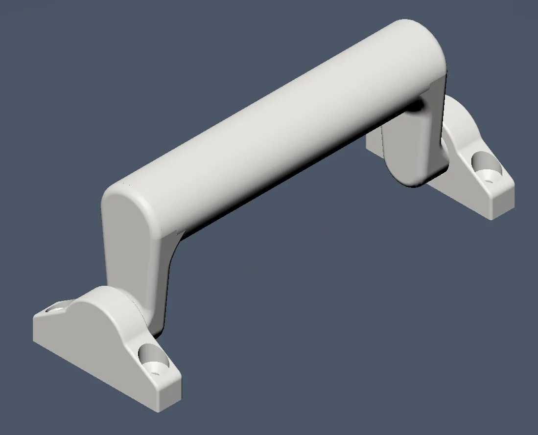 Sturdy Foldable Carry Handle by jattie | Download free STL model ...