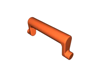 Sturdy Foldable Carry Handle by jattie | Download free STL model ...
