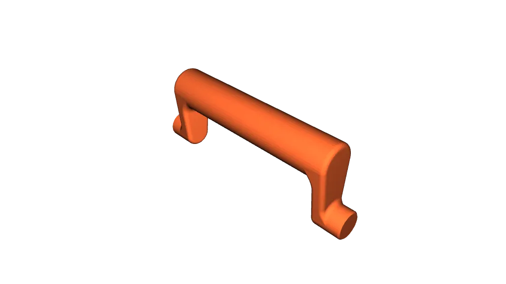 Sturdy Foldable Carry Handle by jattie | Download free STL model ...