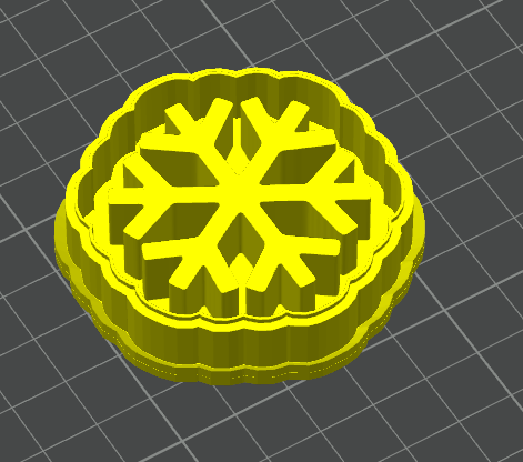 Snowflake 5 - Cookie cutter by Printesion | Download free STL model ...