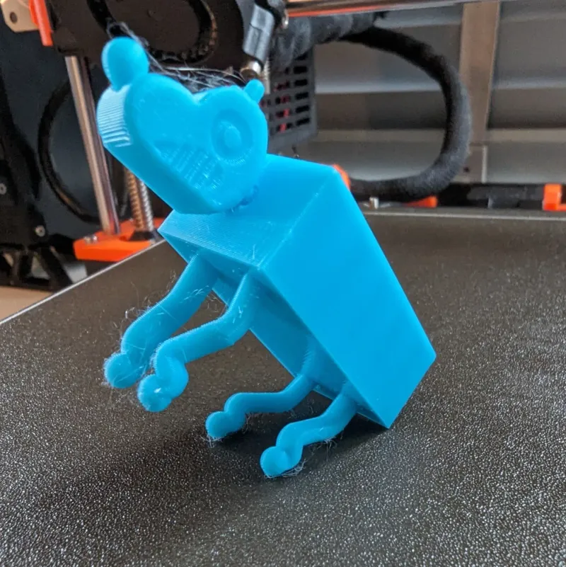 Print-in-Place Jointed Wobbledog: Mingle by Erika Heidi | Download free ...
