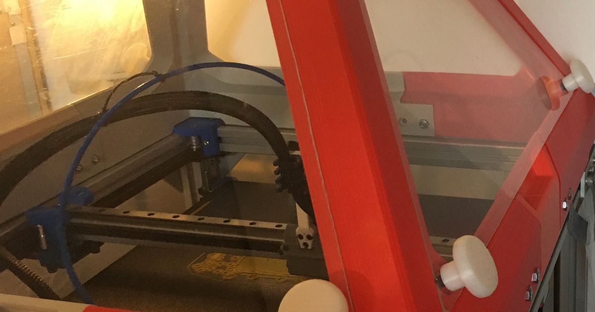 Lid for Rat Rig V-Core 3 300x300 Printer by PrintSideways | Download ...