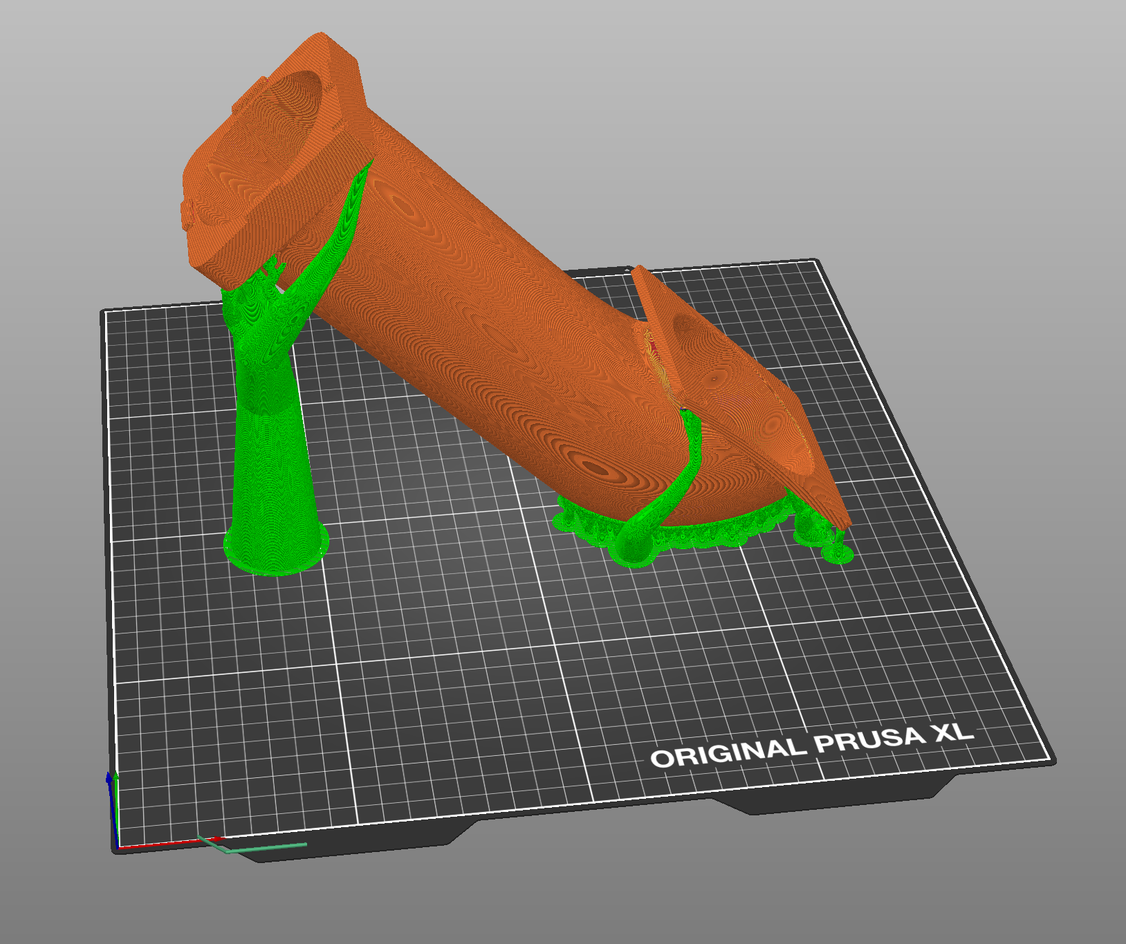xTool P2 Exhaust Duct (right angle with quick-disconnect) by ...