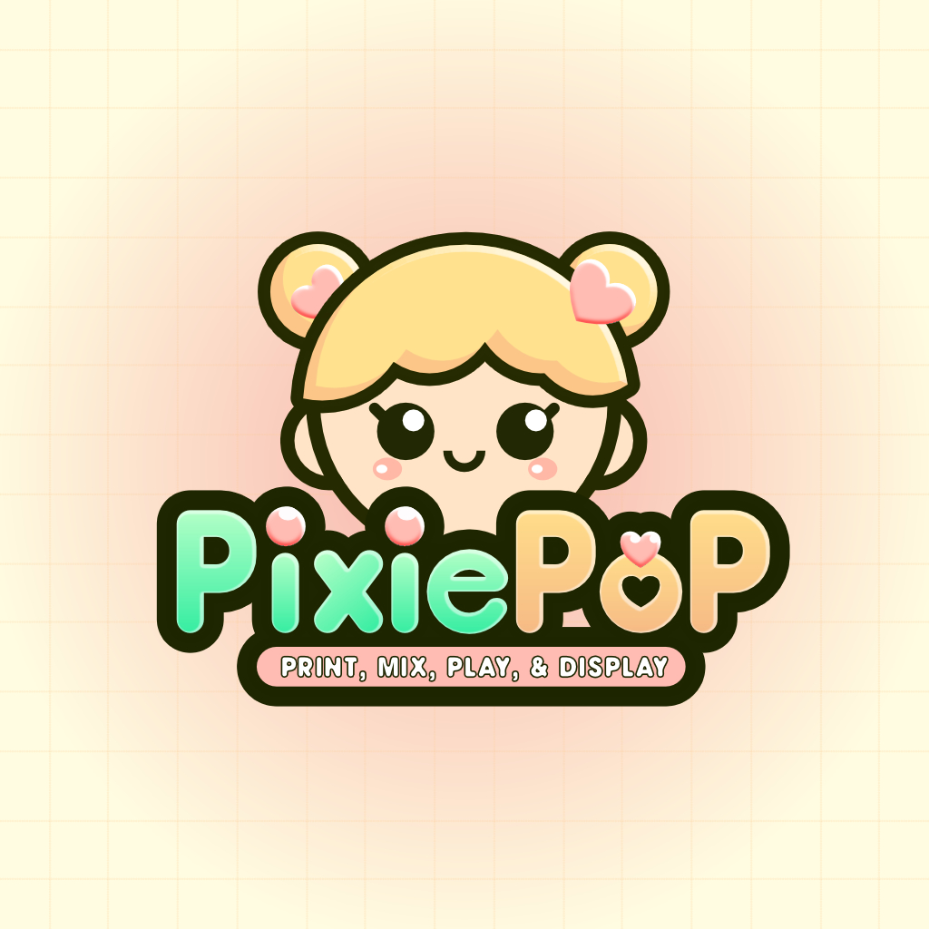 PixiePop Editable Figure by Adam N. Webber | Download free STL model | Printables.com
