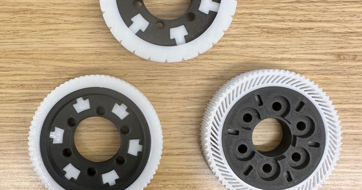 REV MAX Swerve Wheel von Travis Norris | Kostenloses STL-Modell ...