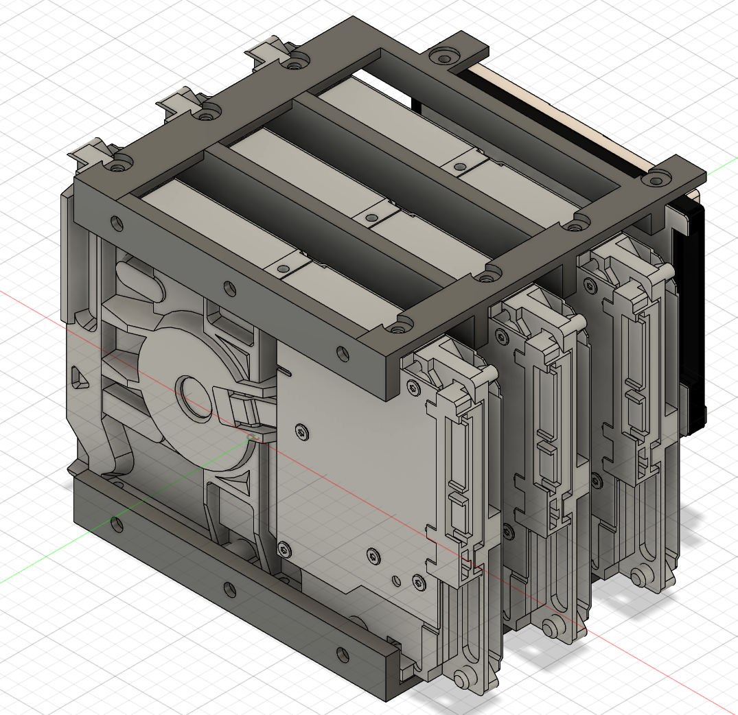 HDD Stack for HSW by Krulle | Download free STL model | Printables.com