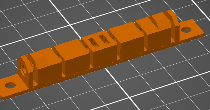 Mmu3 Buffer Mount To Wall Wood By Karlik Download Free Stl Model