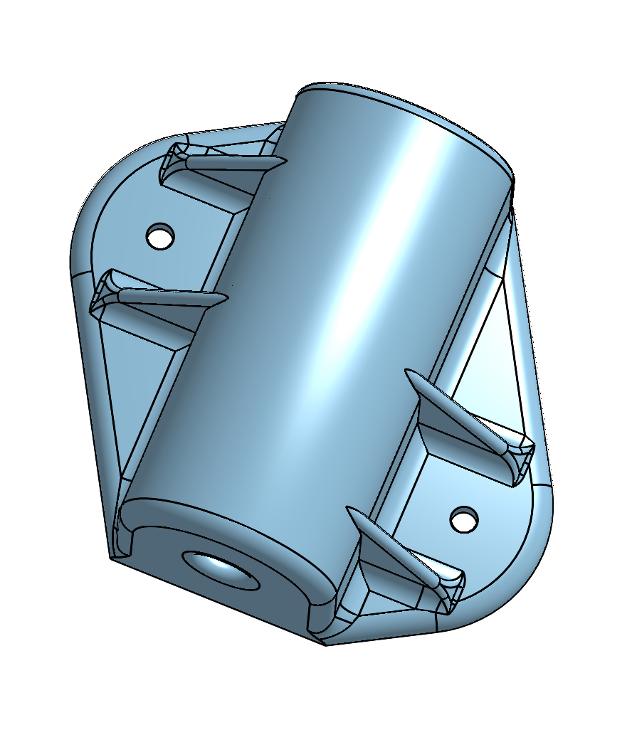 Disk Golf Retriever Holder by nicholaslazos | Download free STL model ...