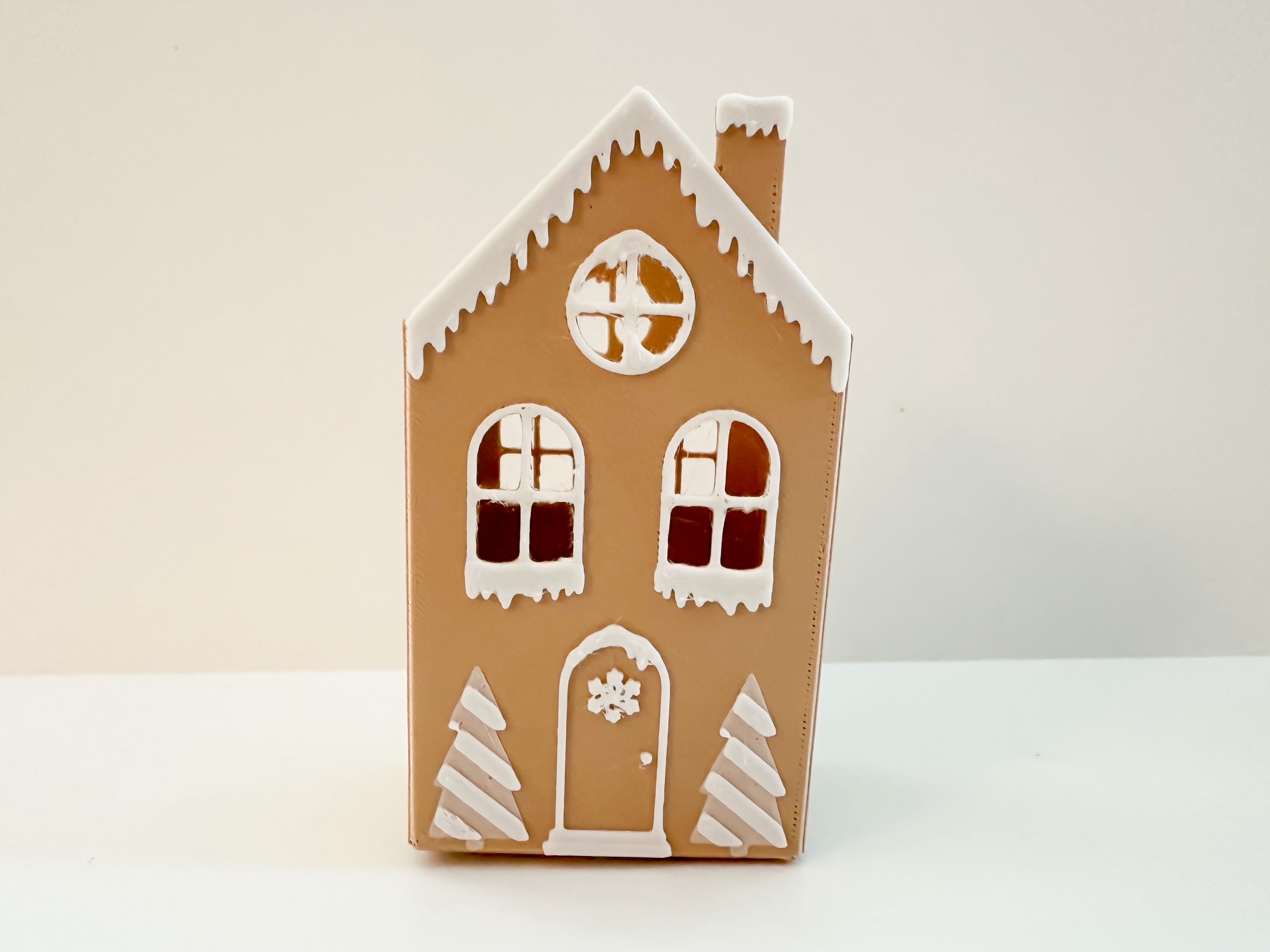 Mini Gingerbread Houses (for tea lights) by 3DPmom | Download free STL ...