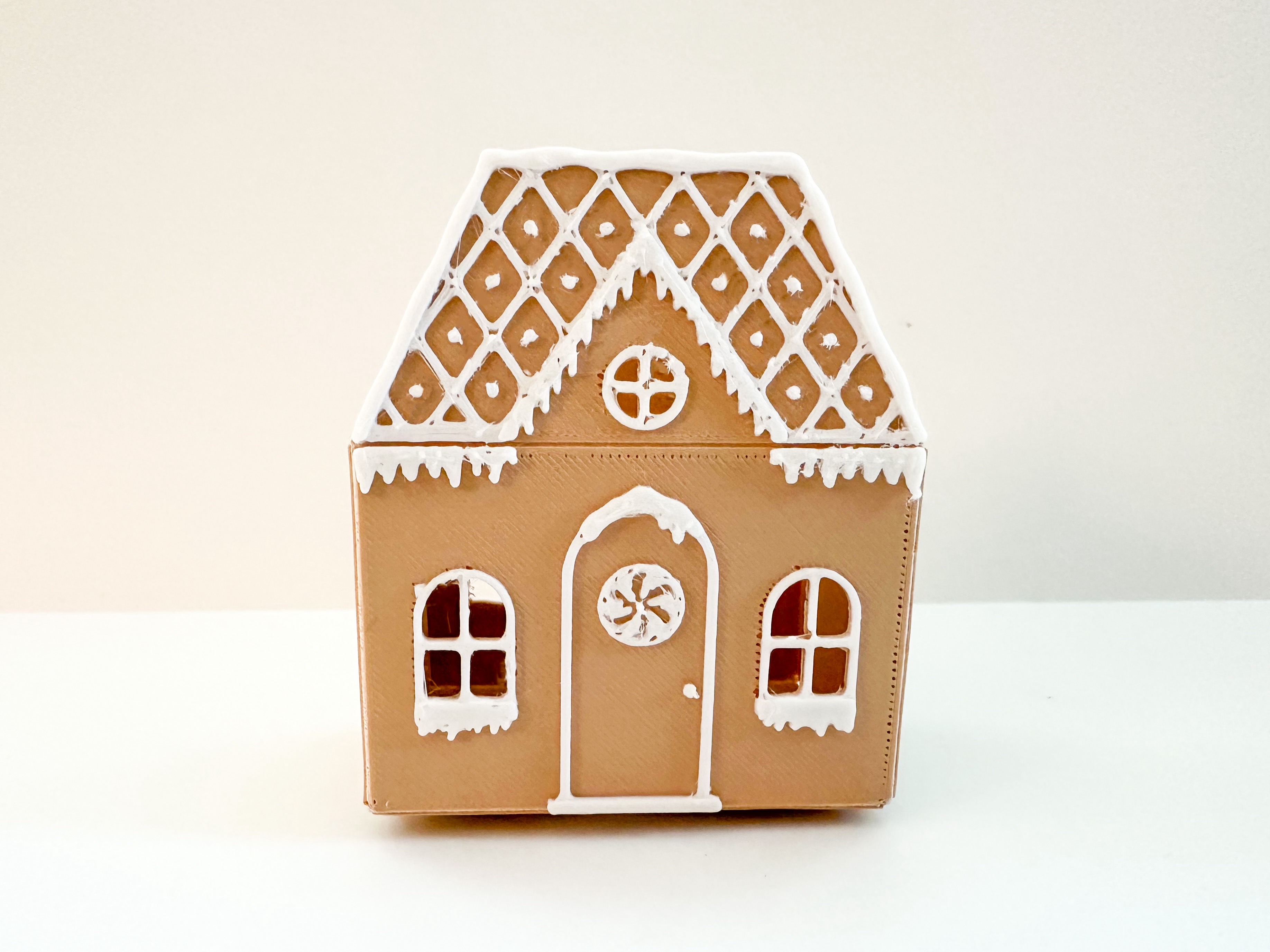 Mini Gingerbread Houses (for tea lights) by 3DPmom | Download free STL ...