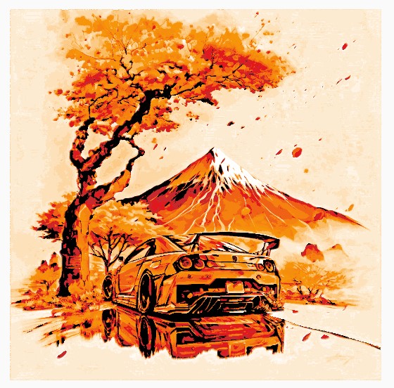 JDM Tuner Concept Car HueForge by PTownBandit | Download free STL model ...