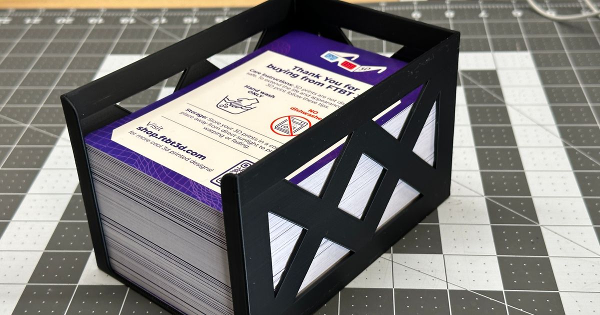 4"x6" Notecard / Postcard / Flash Card Holder by Brad @ FTBT 3D ...