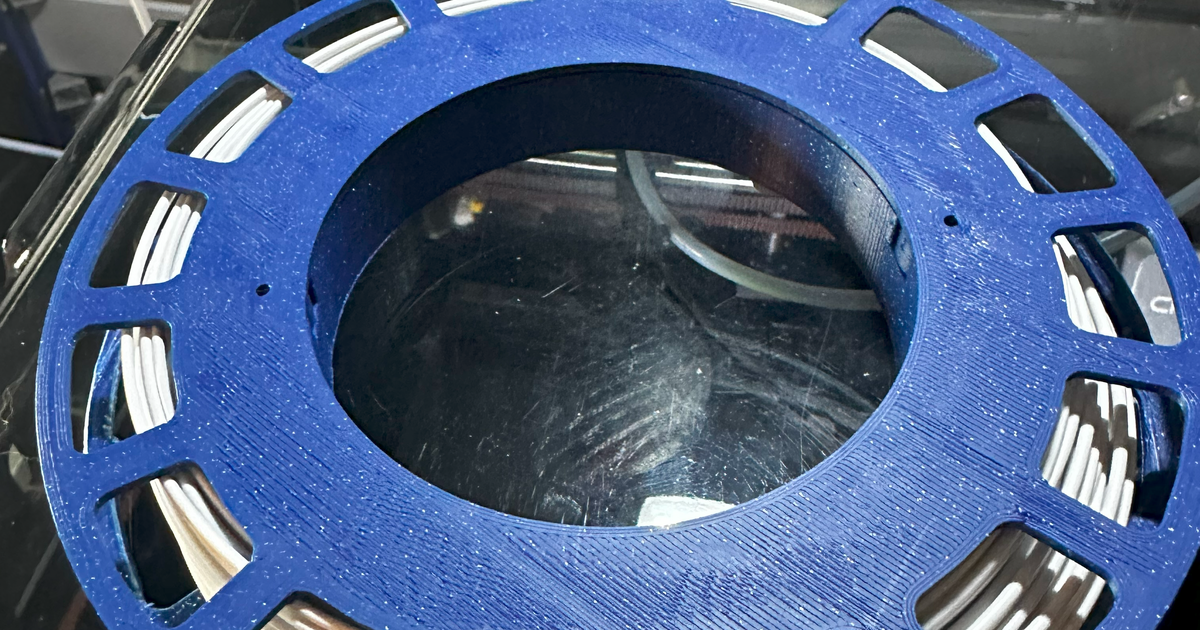 Sample Filament spool (easy loading, quick change) by Thomas White ...