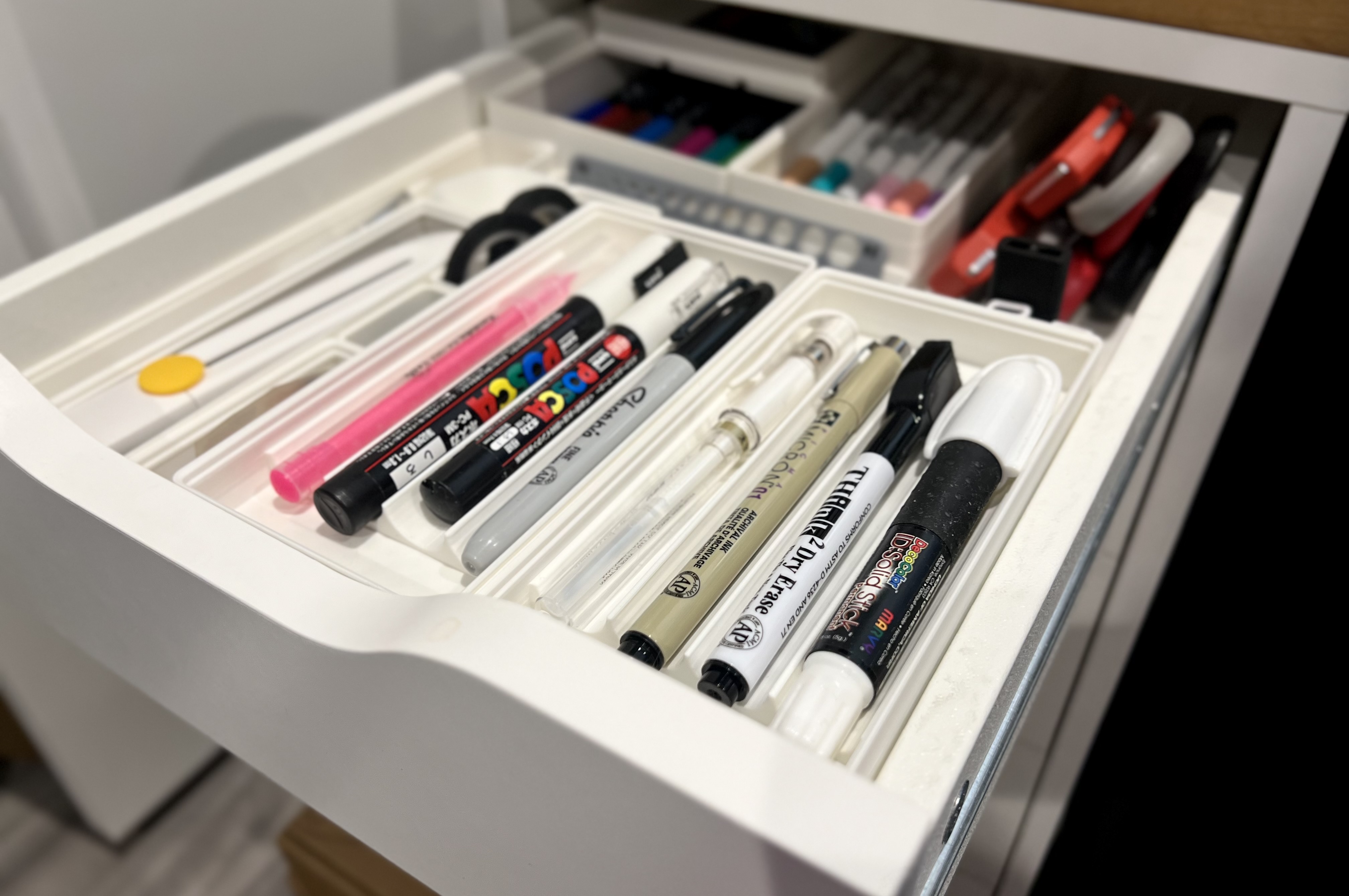 Gridfinity 4-Pen/Pencil/Marker Case by AJ Briones | Download free STL ...