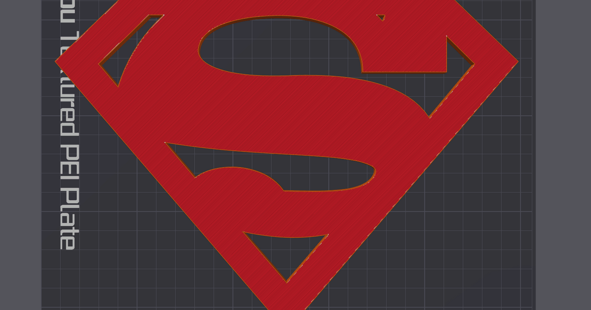 Descripción Del Logotipo De Superman En 3d