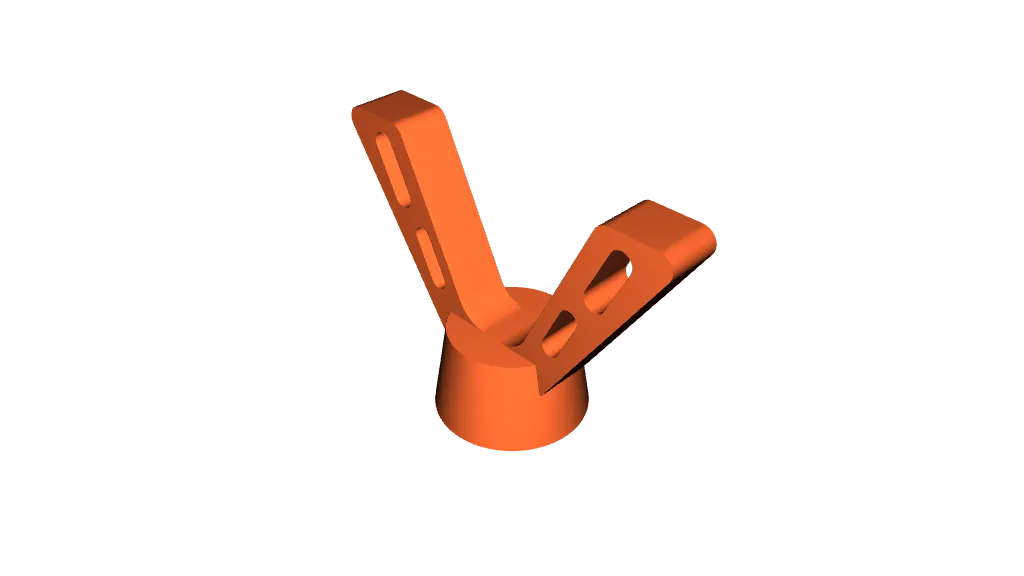 Shooting V Rest by Gramps | Download free STL model | Printables.com