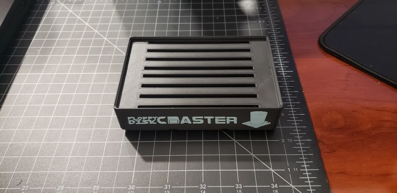 3.5" Floppy Disk Coaster Holder - Gridfinity by kilthro | Download free ...