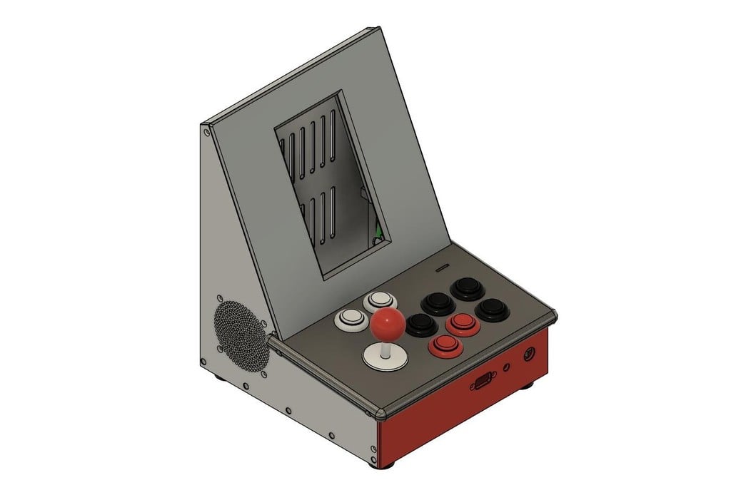 Mini Vertical Arcade Machine by dbfrompw | Download free STL model ...
