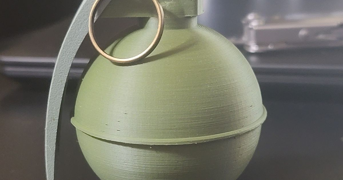 Prop Grenade Donut Stand by Ryan | Download free STL model | Printables.com