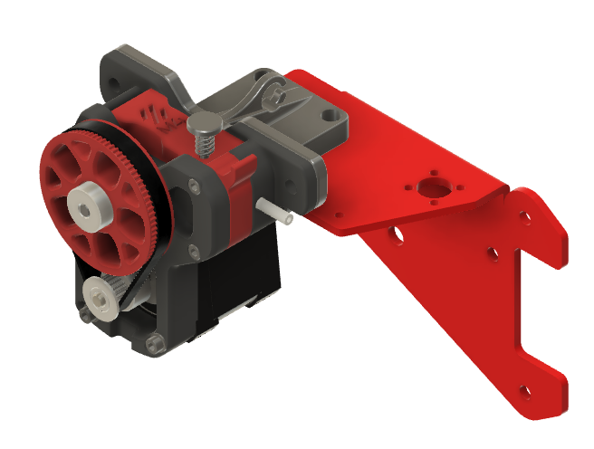 Voron M4 Extruder Mount for Creality style XZ Gantry by Ballistic Tech ...