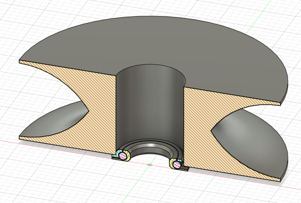 6mmBB Flat Low Profile Spool Carousel Holder by EHZ_115 | Download free ...