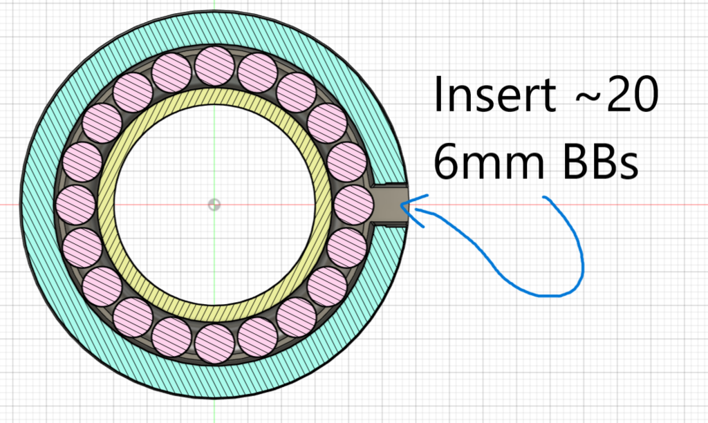 6mmBB Flat Low Profile Spool Carousel Holder by EHZ_115 | Download free ...