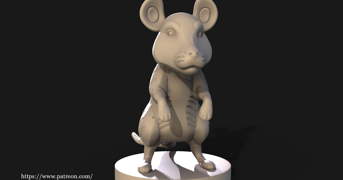 Cyber Mouse by Warehouse Workshop | Download free STL model ...