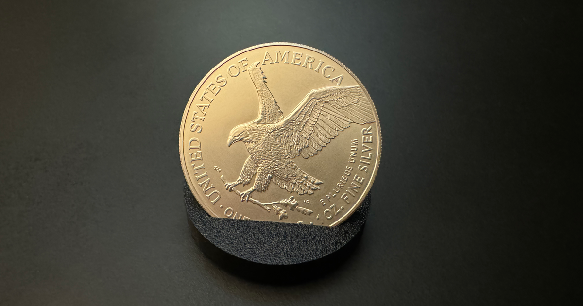 American Silver Eagle Coin Stand by JesseW3D | Download free STL model ...