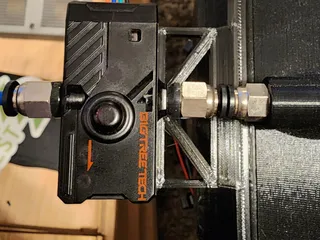 BTT SFS V2.0 Smart Filament Sensor adapter flush connection to VORON 2. ...