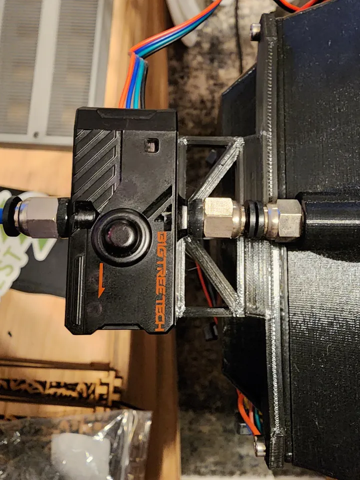 BTT SFS V2.0 Smart Filament Sensor adapter flush connection to VORON 2.4 by RedSilex | Download ...