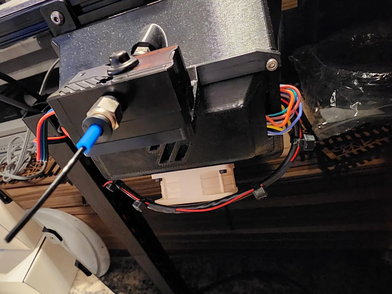 BTT SFS V2.0 Smart Filament Sensor adapter flush connection to VORON 2. ...