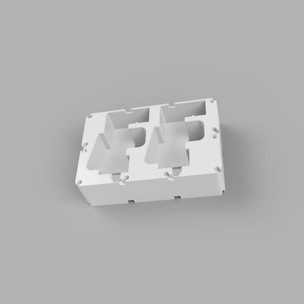 MMSS 2x3 component for snapmaker dual extruder hotend by NJ | Download ...