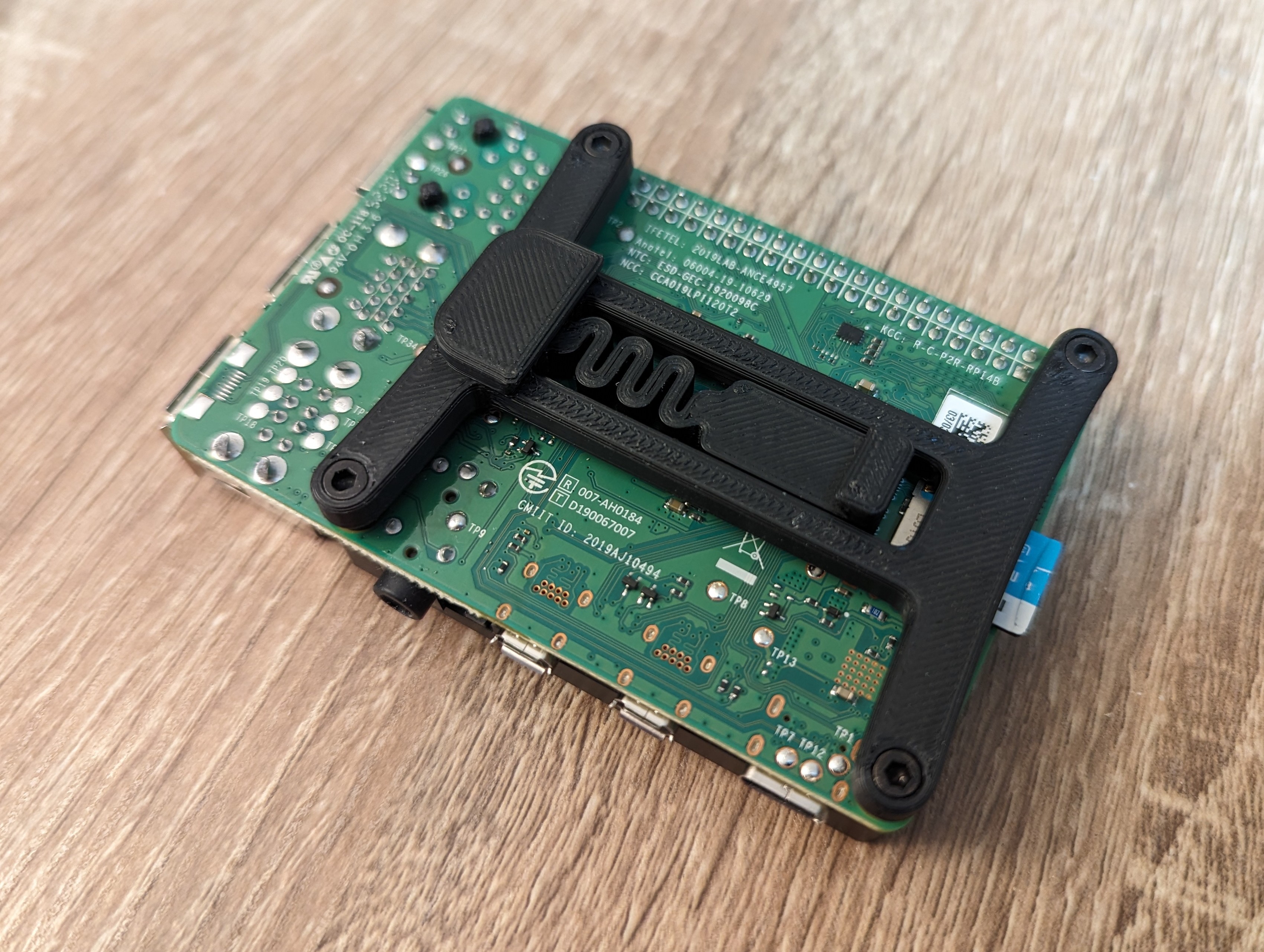 Low-profile DIN Rail Bracket for Raspberry Pi, SKR Pico, and BTT Pi 1.2 ...