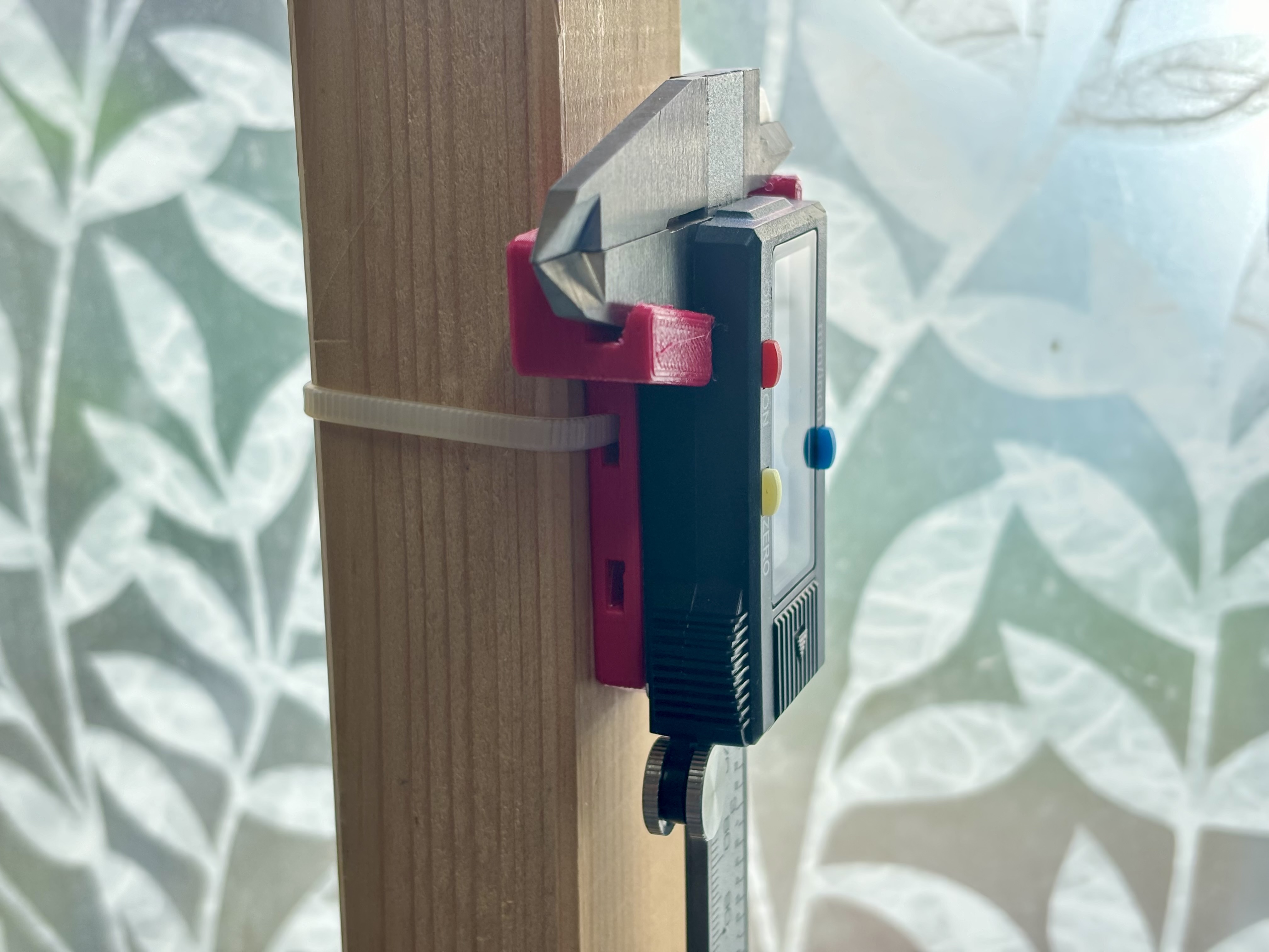 Caliper Holder with Zip-tie Attachment by Isheno | Download free STL ...