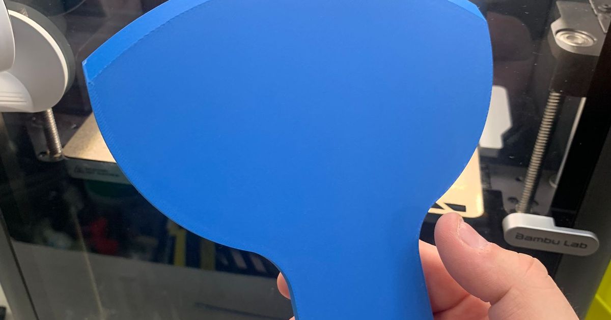 Bucket scraper 26cm by Joy Van Acker | Download free STL model ...