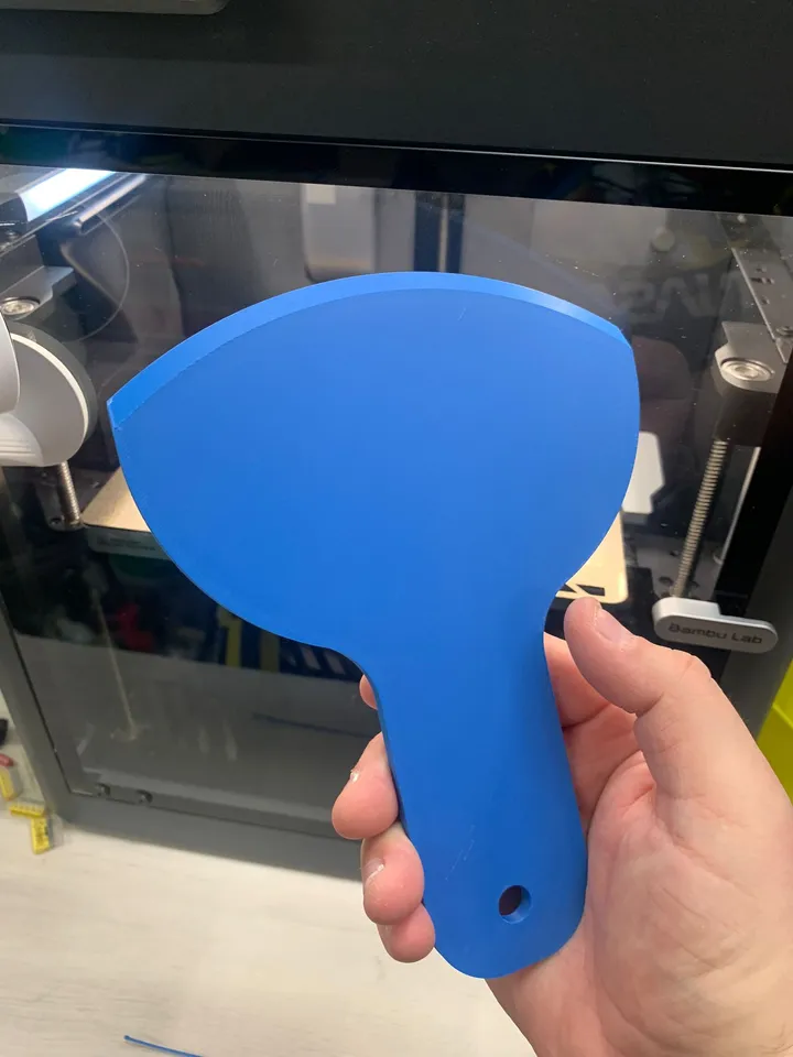 Bucket scraper 26cm by Joy Van Acker | Download free STL model ...