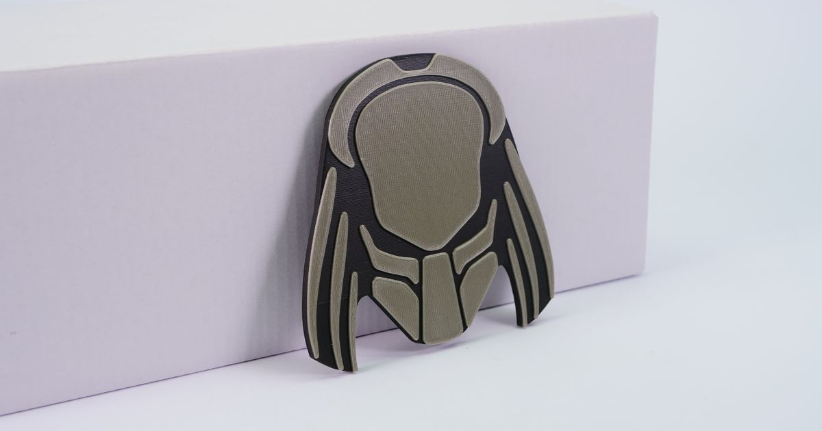 Predator Helmet Magnet by Marcin Mączewski | Download free STL model ...