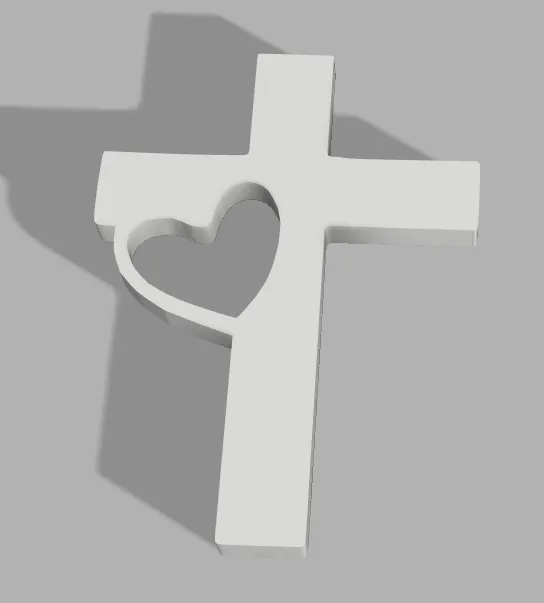 Hearty Cross by Dengamleninja | Download free STL model | Printables.com