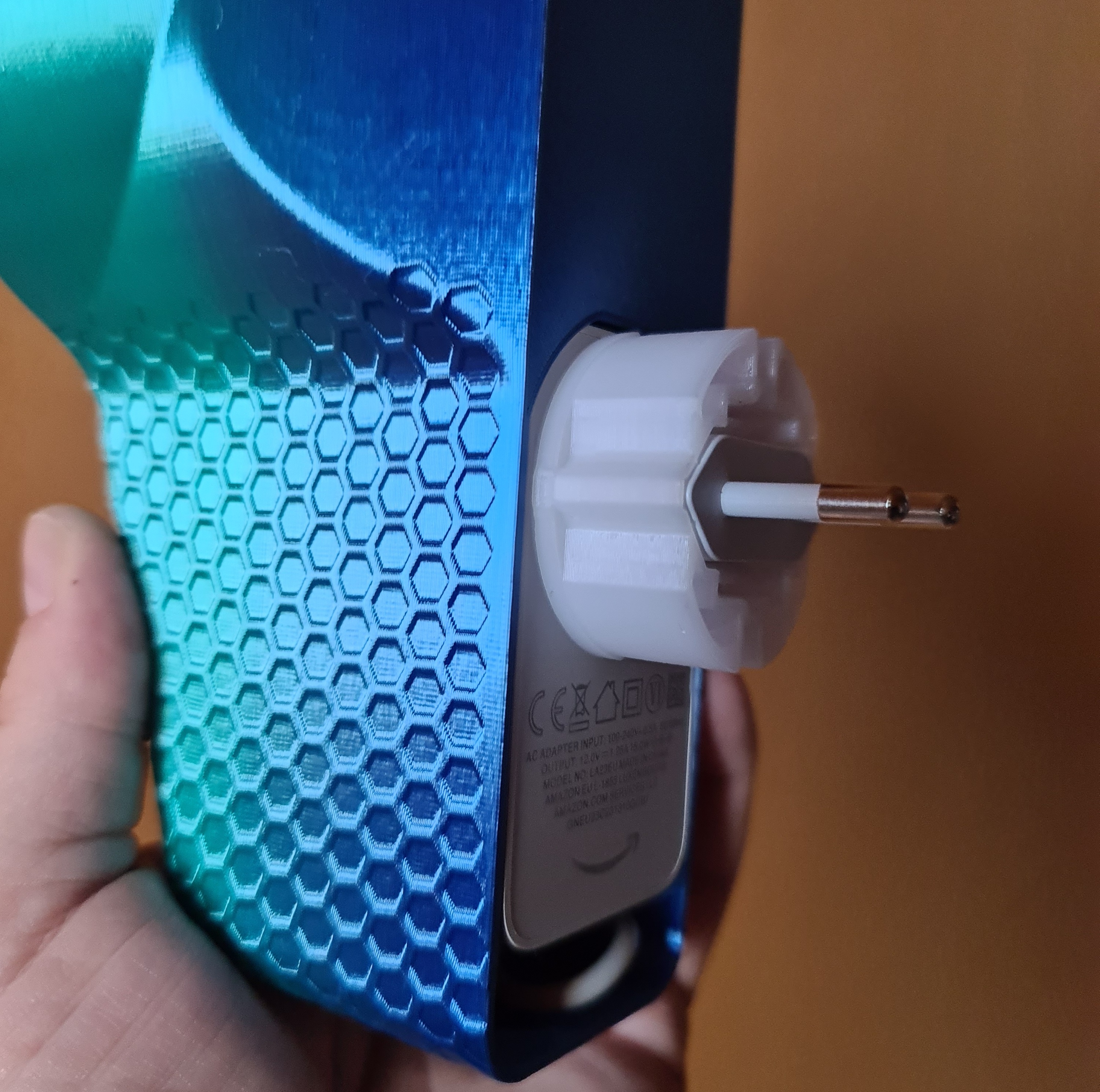 amazon echo pop socket mount (easy print) by Hedo3D | Download free STL ...