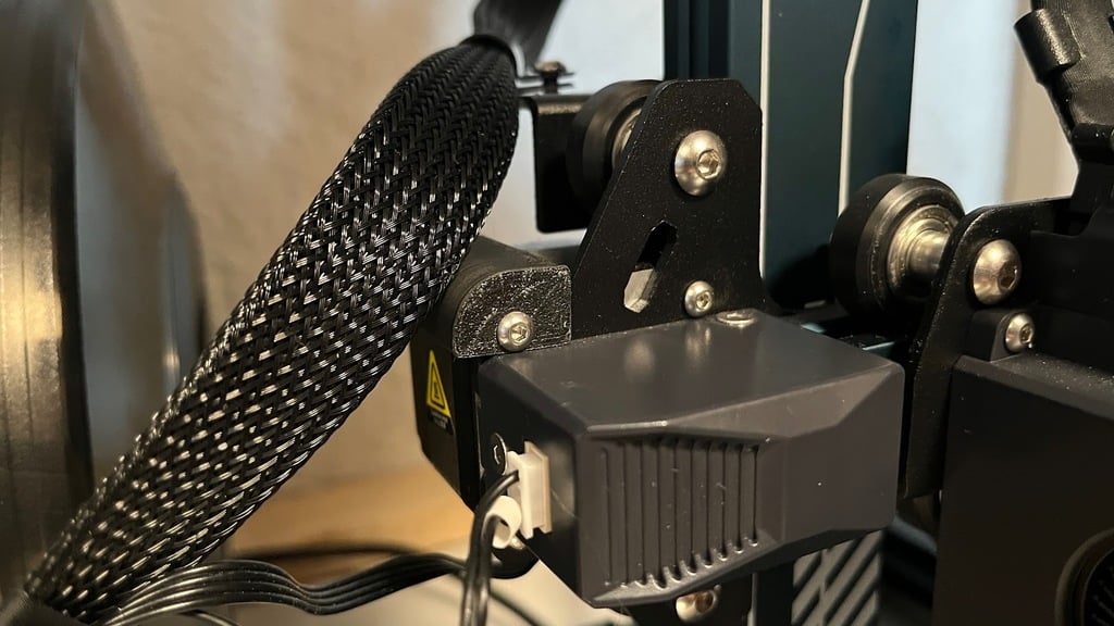 Elegoo Neptune 3 Pro X-axis cable protection by roor77 | Download free ...