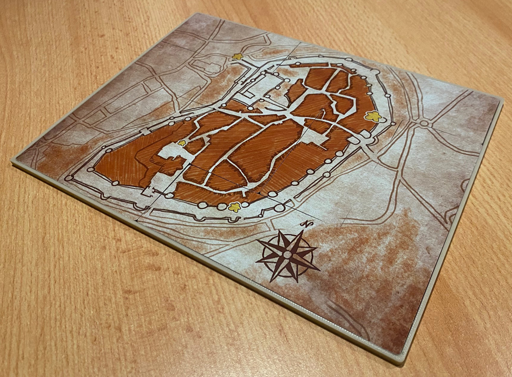 Carcassonne Wonders Of Humanity Tile Holder (Wunder der Menschheit) by ...