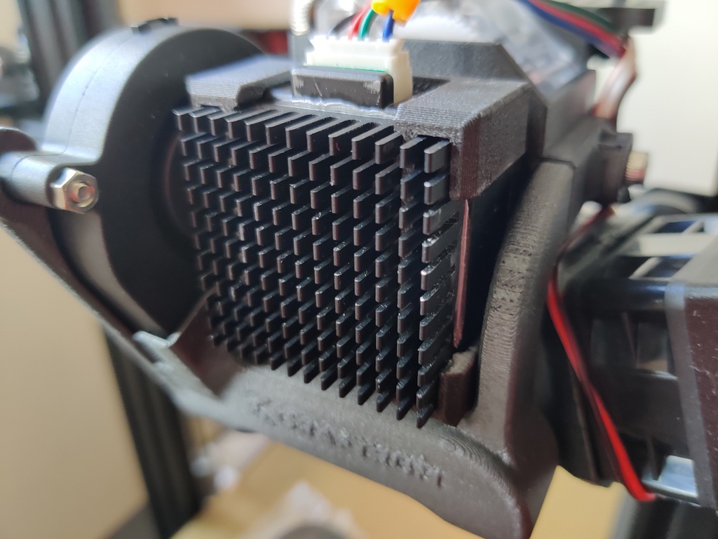 Heatsink Clip for NEMA17 Extruder by CocoMonGo | Download free STL ...