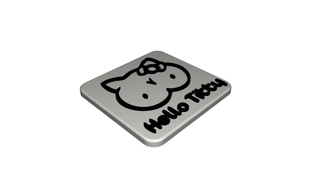 Hello Titty Sign by DFW777 | Download free STL model | Printables.com