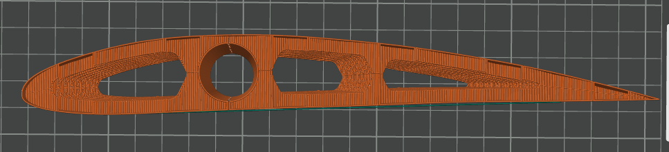 Vase mode wing - Single 16mm spar (NACA 4412) by RCFD | Download free ...