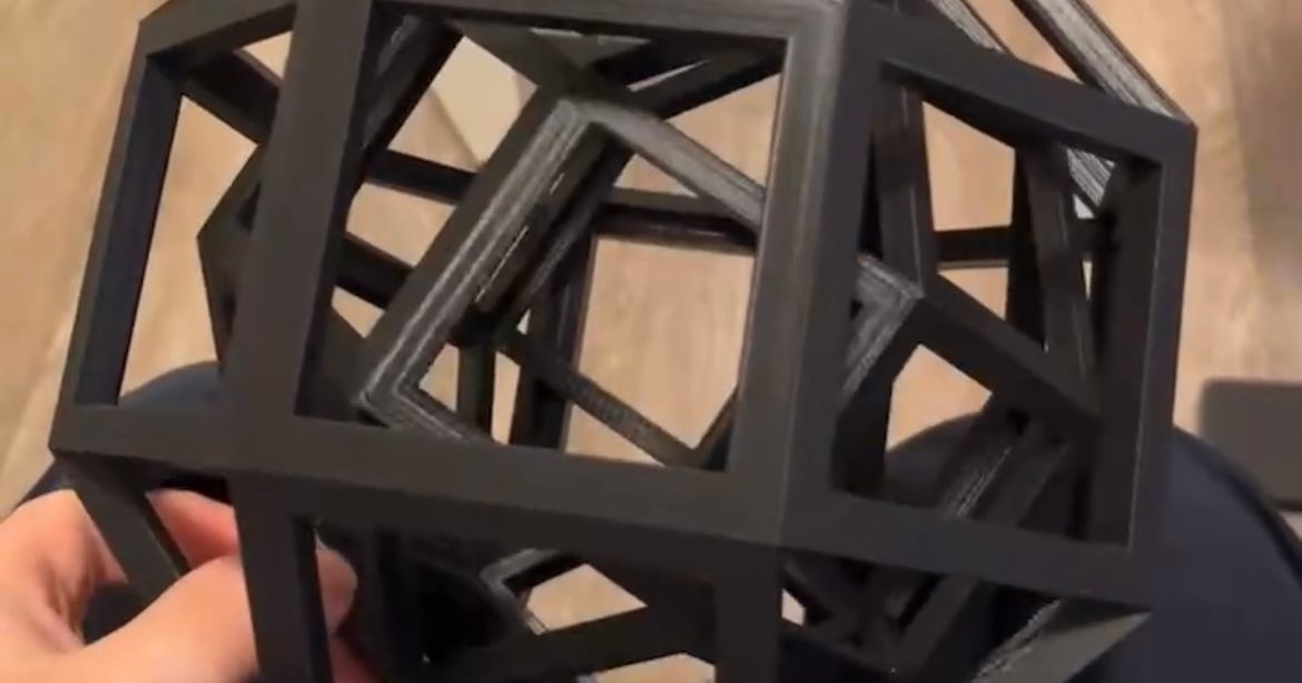 Nesting two geometric polyhedra by David Wang | Download free STL model ...