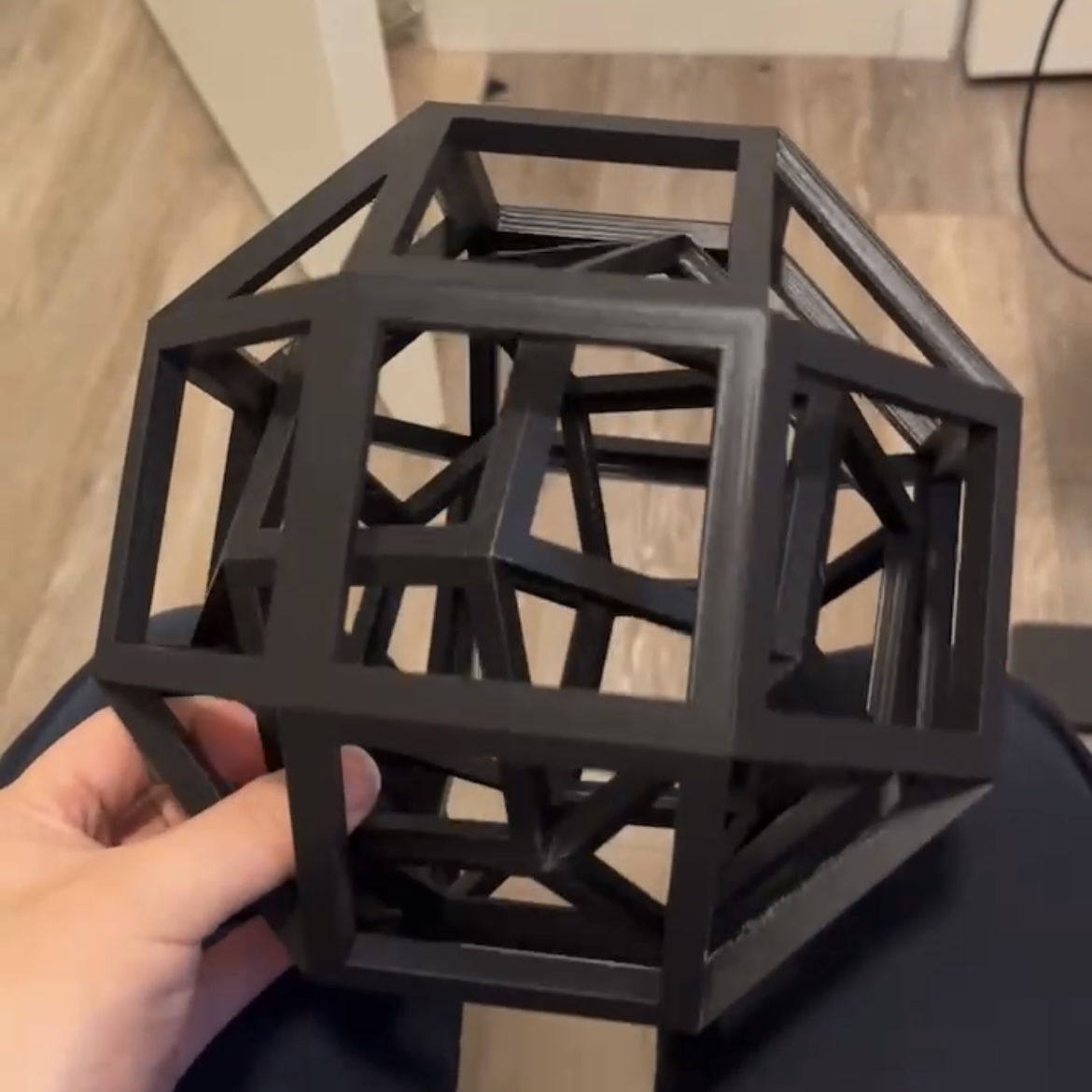 Nesting two geometric polyhedra by David Wang | Download free STL model ...