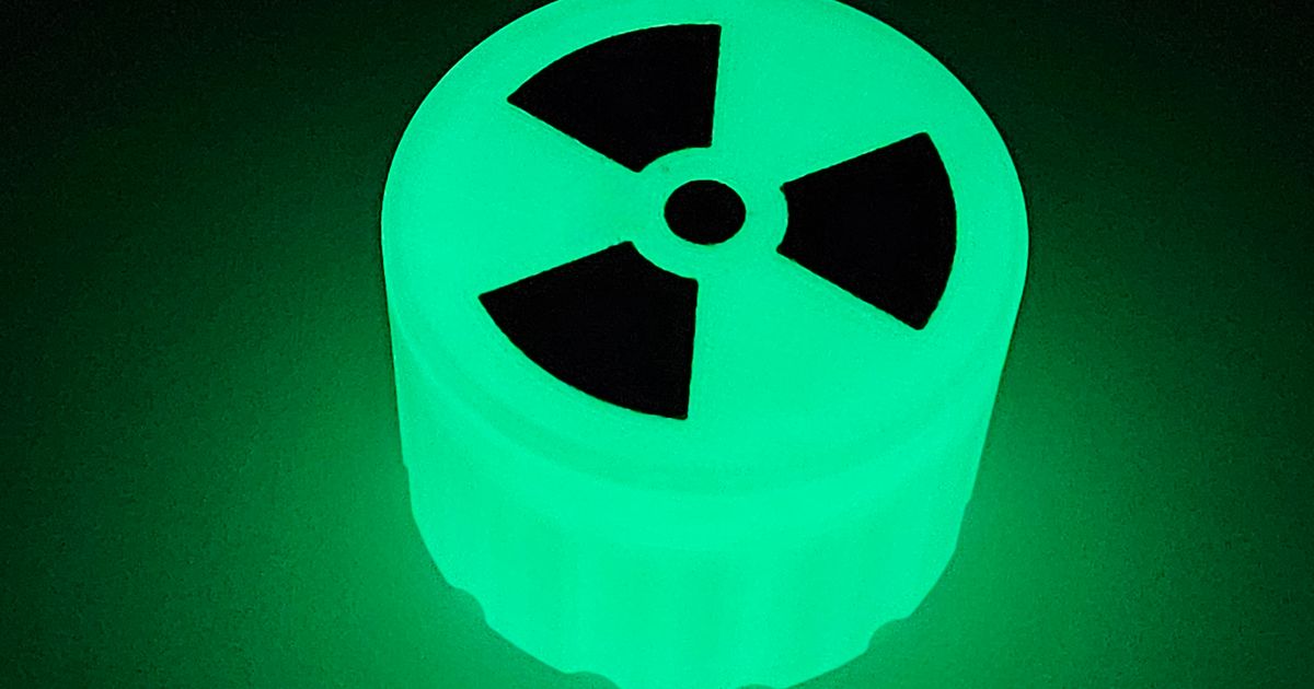 Radioactive Container by Washington Apple | Download free STL model ...
