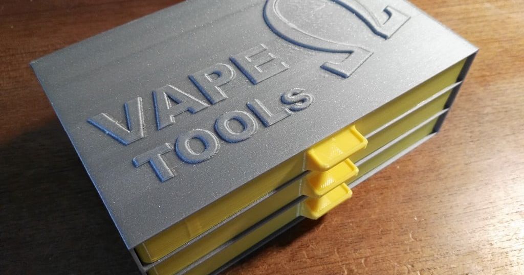 Vape Tool Box por SabLei | Descargar modelo STL gratuito | Printables.com