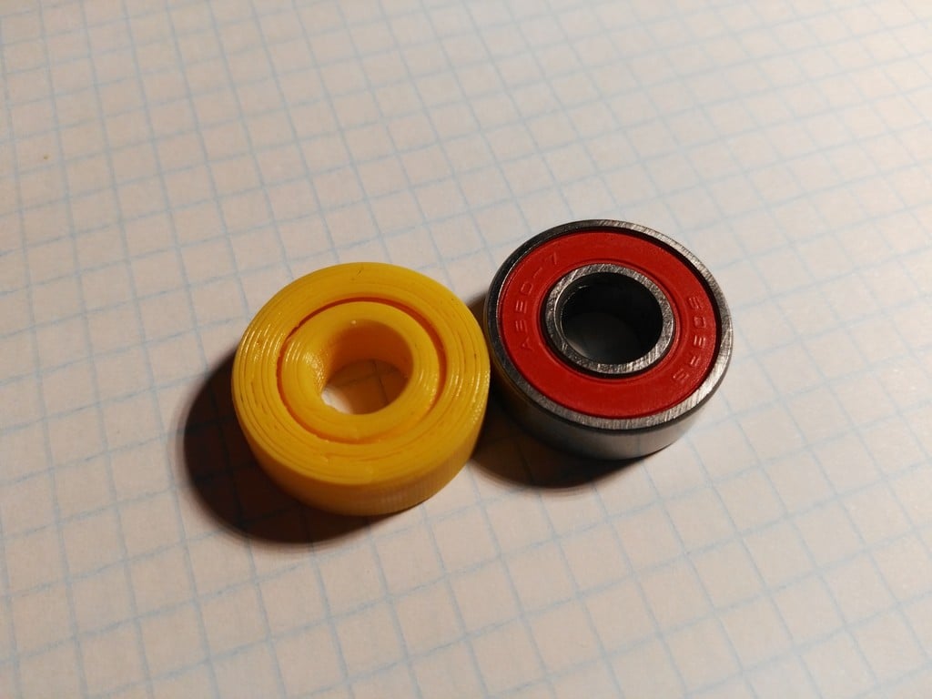 3D Printed Bearing (without balls) / Bushings by SabLei | Download free ...